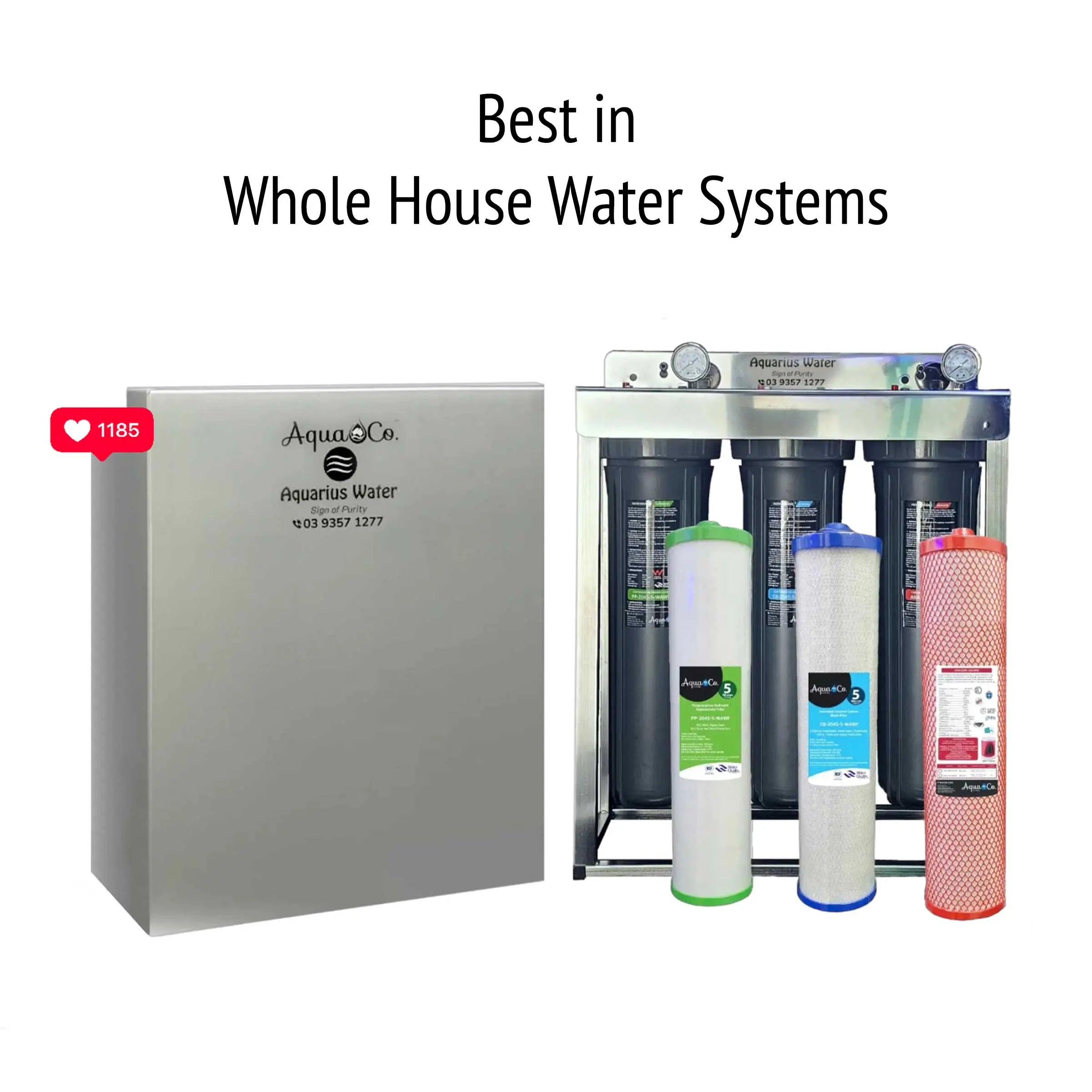 Whole House Systems 20" x 4.5" Get it now - Aquarius Water